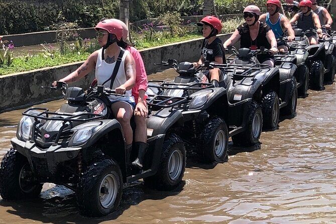 Bali ATV Quad Bike Through Tunnel, Waterfall, White Water Rafting - Value for Money