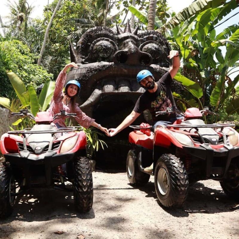 Bali : Fun atv Quad single Adventure with barong cave - Key Points