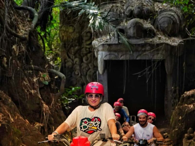 Bali: Guided ATV Ride Through Jungle and Barong Cave - Key Points