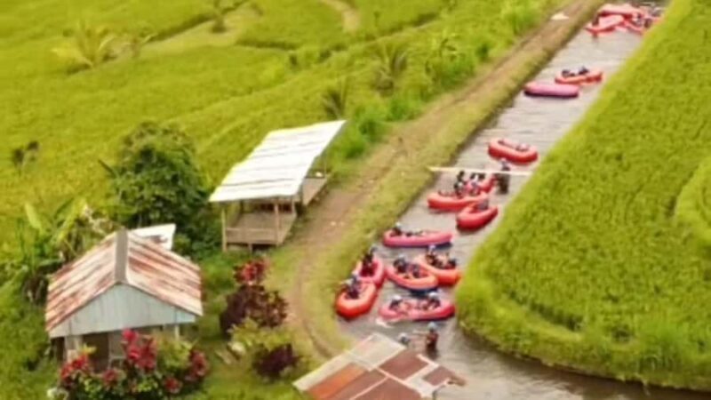 Bali: Jatiluwih Lazy River Rafting Rice Terrace Temple Tour - Key Points