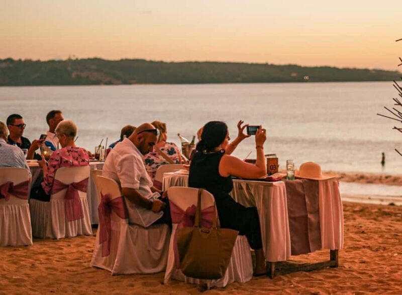 Bali: Jimbaran Seafood Market Tour with Sunset Dinner - Key Points