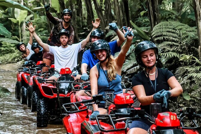 Bali Jungle ATV Thought Bamboo forest, Rice Fields and Puddles - Key Points