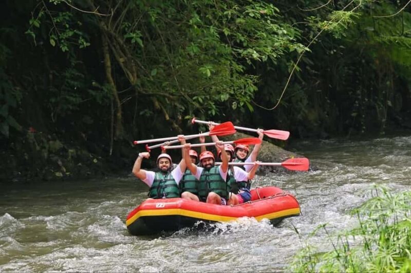 Bali: Jungle Cart Adventure and White Water Rafting Tour - The Experience in Detail