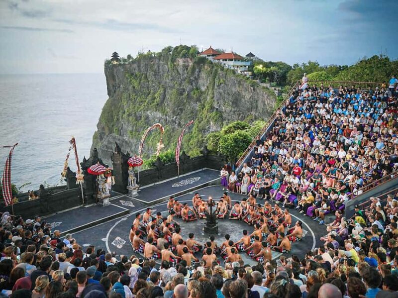 Bali: Kecak Fire Dance Show & Uluwatu Temple Entry Ticket - Key Points