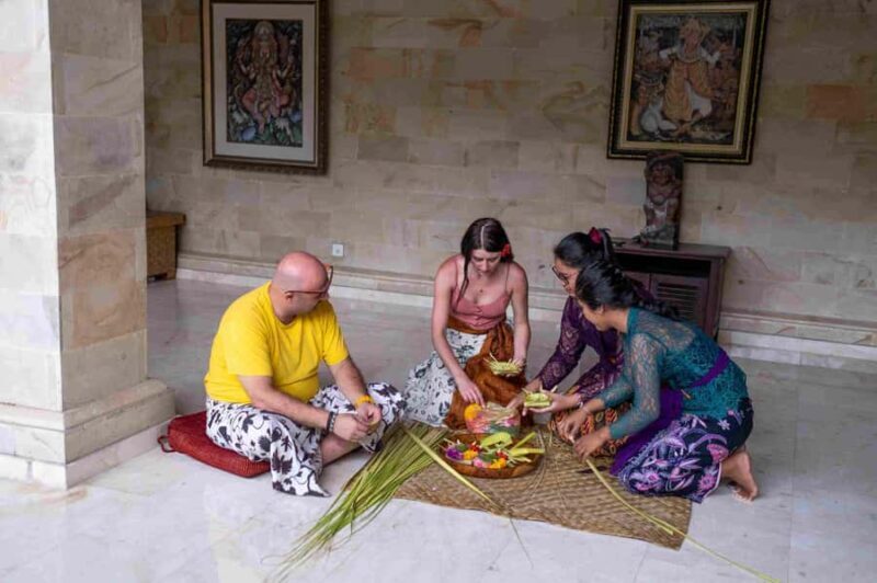 Bali: Making Canang Sari Make Offering for Ritual Bali - The Experience: What to Expect in Detail