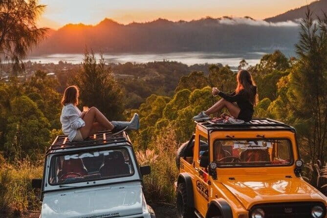 Bali: Mount Batur Jeep Sunset Tour with Transfers- All Inclusive - Key Points