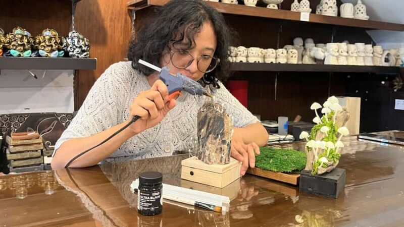 Bali: Mushroom Night Lamp Workshop - The Workshop Experience: Step-by-Step