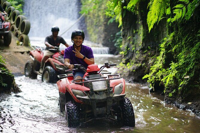 Bali Quad Bike Through Gorilla Cave - Monkey Forest and Waterfall - What to Expect from the Tour