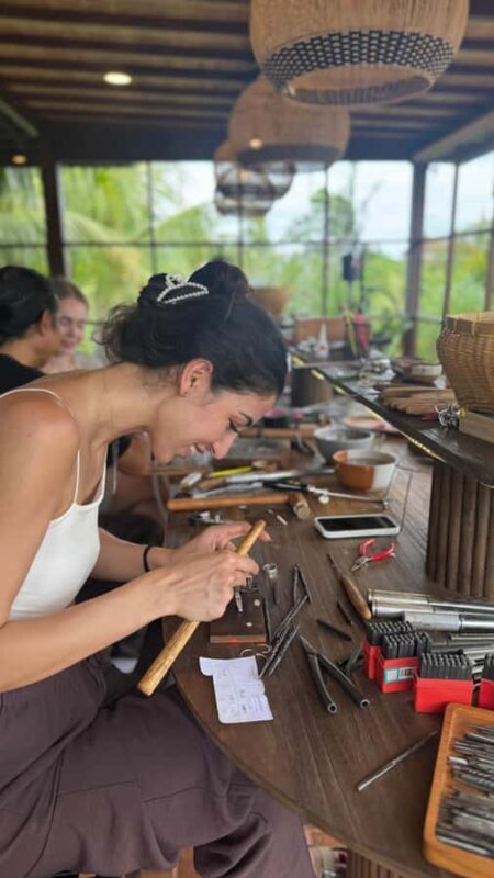 Bali: Silver Jewelry Workshop - Craft Your Own Piece - What You Can Expect from the Workshop