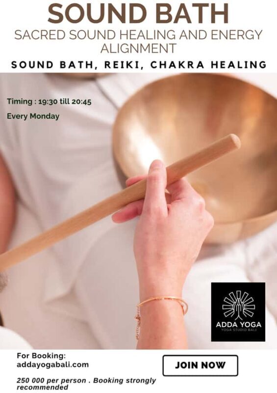 Bali: Sound Healing and Energy Alignment at ADDA YOGA - Key Points