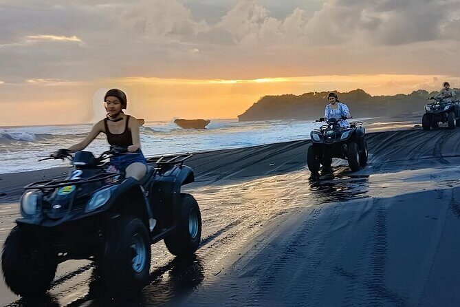 Bali Sunset ATV Ride Through Beach,Rice field and Local Village - Duration and Value
