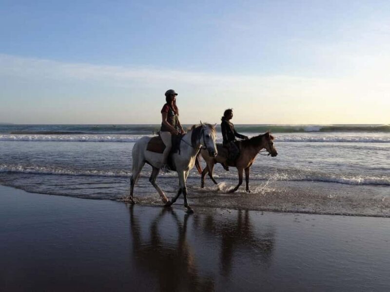 Bali Sunset Horse Ride by the Kedungu Beach - The Sunset and the Natural Beauty