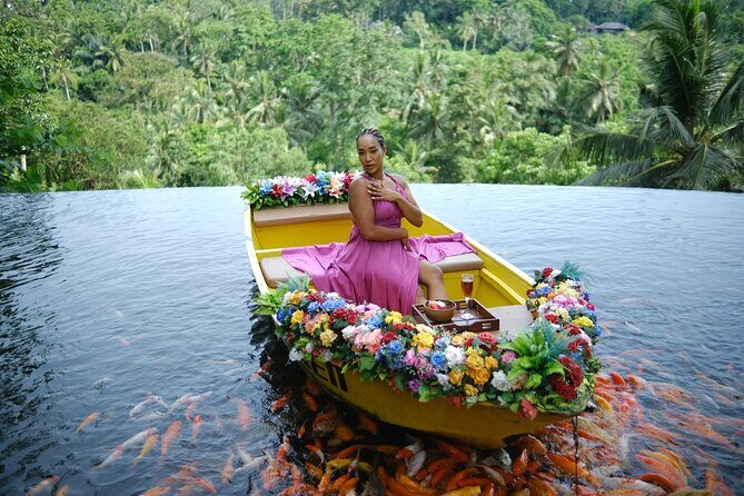 Bali Swing, Koi Boat Photo, Monkey Forest and Waterfall Ubud Tour - Key Points