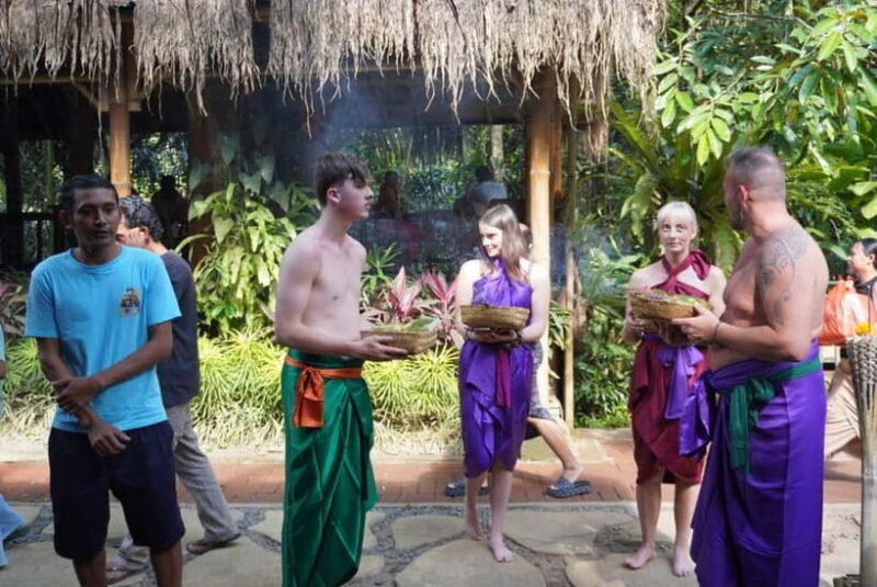 Bali : Taman Beji Griya Waterfall Purification and Ubud Tour - Key Points