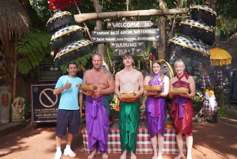Bali : Taman Beji Griya Waterfall Purification and Ubud Tour - Authenticity and Value