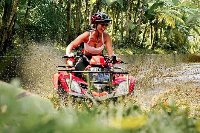 Bali Ubud Gorilla Cave ATV Quad Bike Adventure with Meal and Pool - Key Points