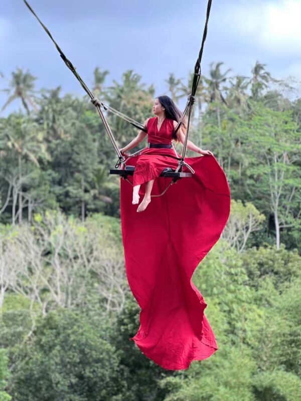 Bali: Ubud Zipline, Goa Raja Waterfall and swing adventure - An In-Depth Look at the Ubud Zipline, Jungle Swing & Waterfall Experience
