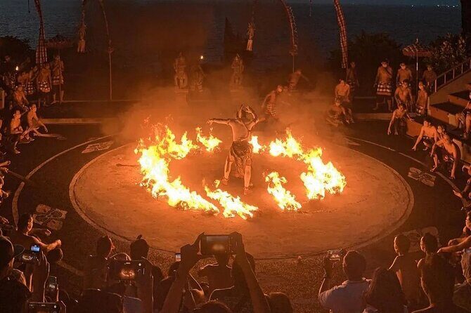 Bali Uluwatu Sunset Kecak Fire Dance and Beach Dinner Tour - Key Points