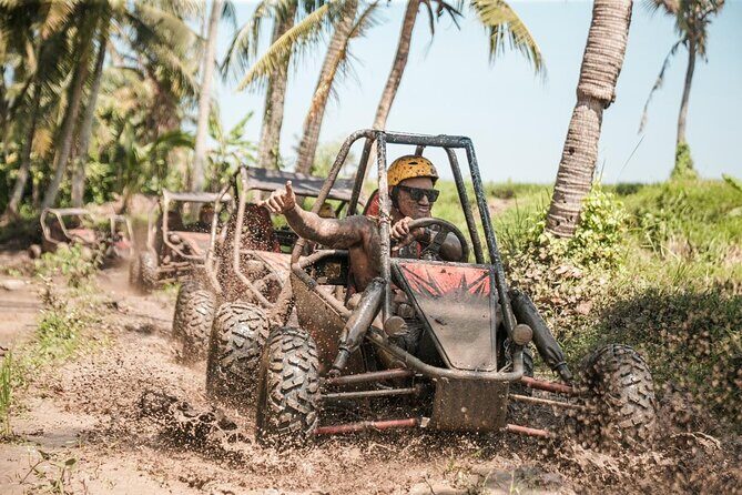 Bali UTV Buggy Adventure and Rafting with Lunch and Transfer - Key Points