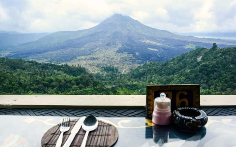 Bali Waterfall Tour with Lunch Views of Mount Batur - Key Points