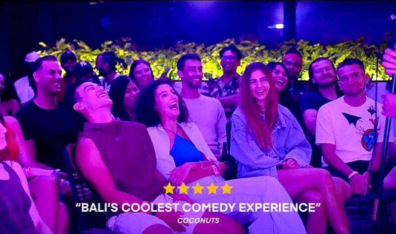 Bali's Secret Comedy Night Entry Ticket - Key Points