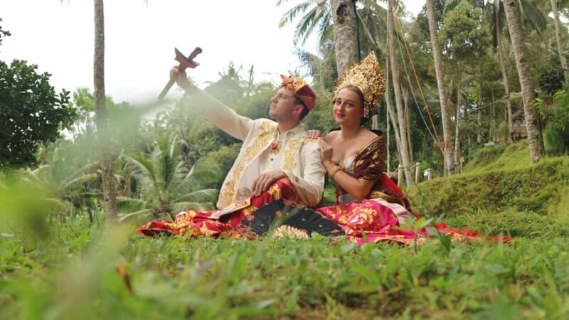 Bali:Traditional Wedding Photoshoot +Massage Rice Field View - Key Points