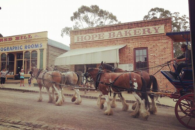 Ballarat Gold Fields - Sovereign Hill & Winery Tour - The Itinerary in Detail