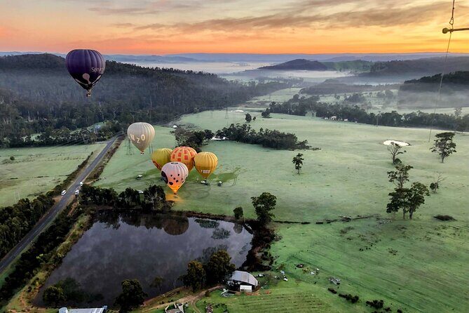 Balloon Flight Yarra Valley with return Transfer from Melbourne - The Sum Up