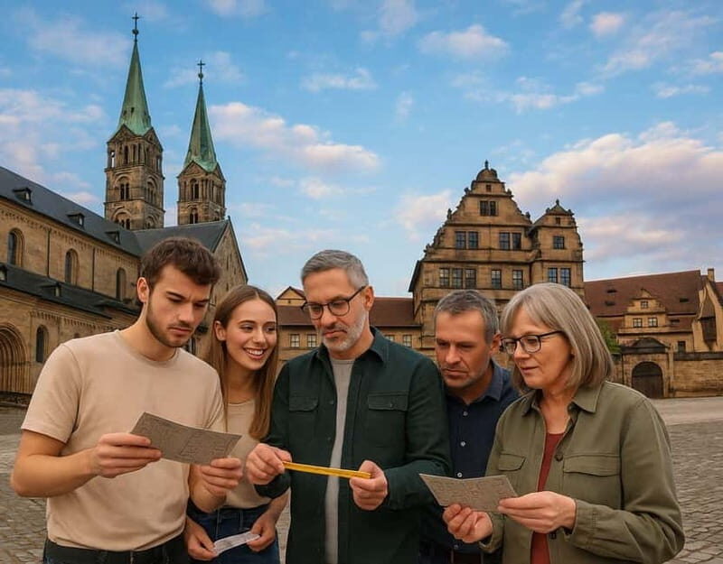 Bamberg: Outdoor escape game with puzzle backpack - Frequently Asked Questions