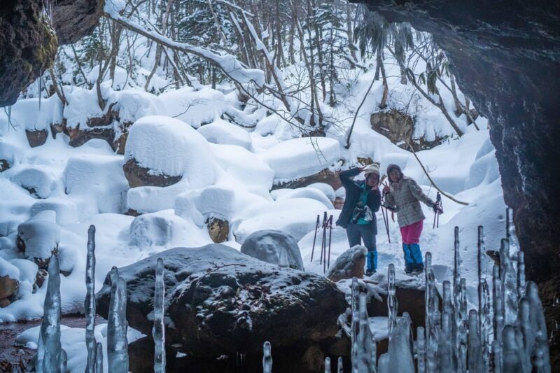 Bamboo Ice Cave: Snowshoe to see a natural phenomenon! - Authentic Experiences and Hidden Gems