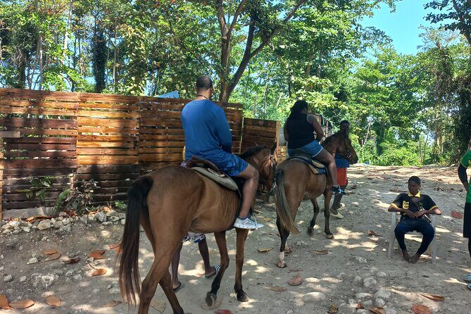 Bamboo Rafting and Horse Back Riding Combo in Ocho Rios - Key Points