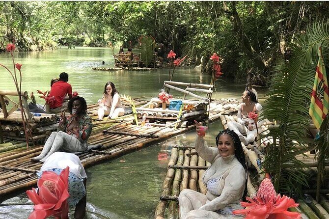 Bamboo Rafting and Limestone Foot Massage Private Tour - Key Points