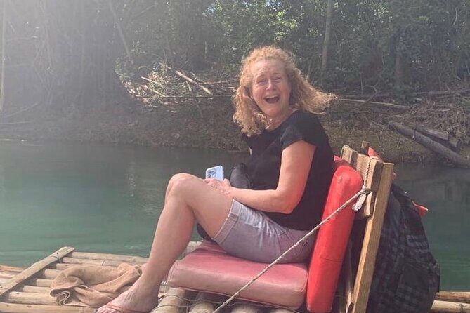 Bamboo Rafting and Limestone Foot Massage Tour - The Transportation & Group Size