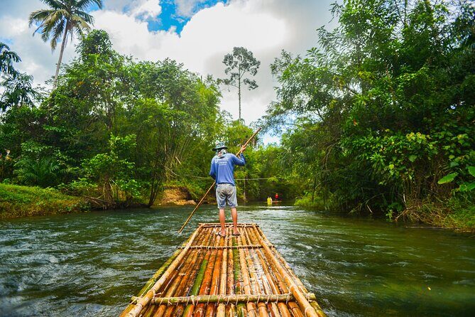 Bamboo Rafting and Monkey Cave with ATV Jungle from Phuket - Key Points