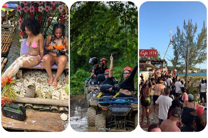 Bamboo Rafting, ATV and Ricks Café in Jamaica Tour - Key Points