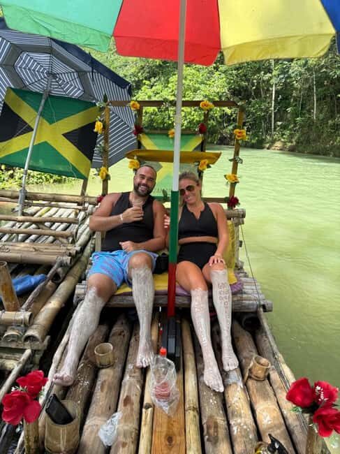 Bamboo Rafting w/ Limestone Massage Montego Bay Jamaica - What to Expect on the River