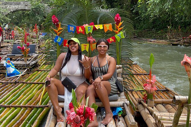 Bamboo rafting with limestone foot massage. - An In-Depth Look at the Bamboo Rafting Experience