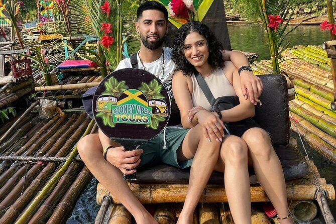 Bamboo Rafting with limestone foot massage and Ricks Cafe. - Key Points