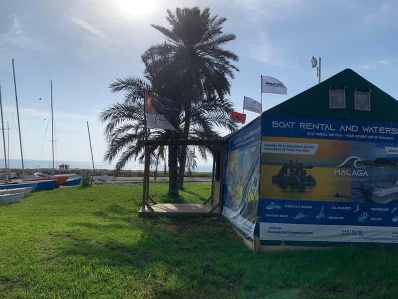 Banana boat in Malaga city, Playa del Palo - Itinerary and Location Breakdown