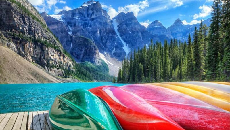 Banff/Canmore Moraine Lake & Lake Louise-Hike/Canoe/Sightsee - Frequently Asked Questions
