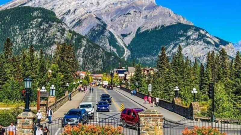 Banff: Gondola, Hot Springs, Bow falls & Three Lakes Tour - The Lakes and Waterfalls: A Scenic Drive