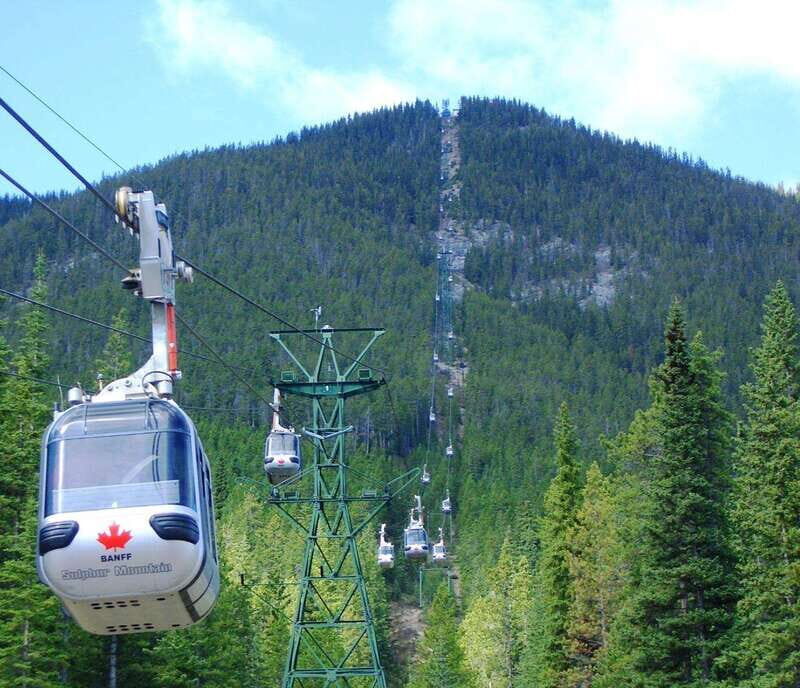 Banff: Gondola, Hot Springs, Bow falls & Three lakes tour - Key Points