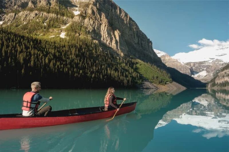 Banff: Lake Louise Guided Canoe & Moraine Lake Tour - Why This Tour Stands Out