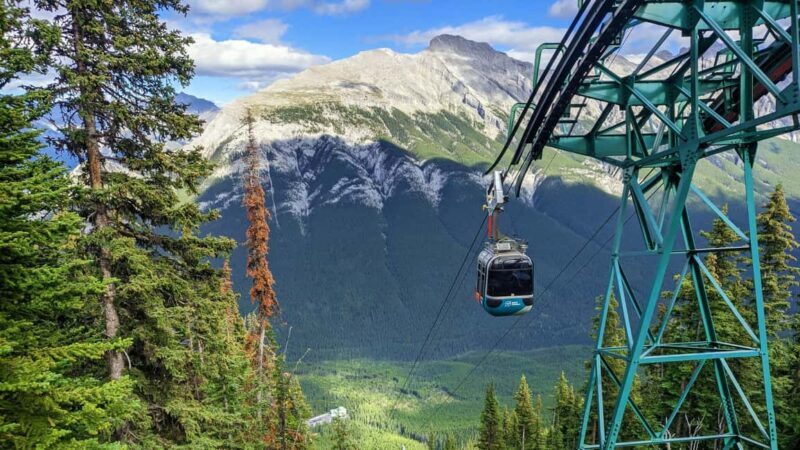 Banff Town: Gondola, Lake Louise, Moraine, Cave and Basin - Key Points