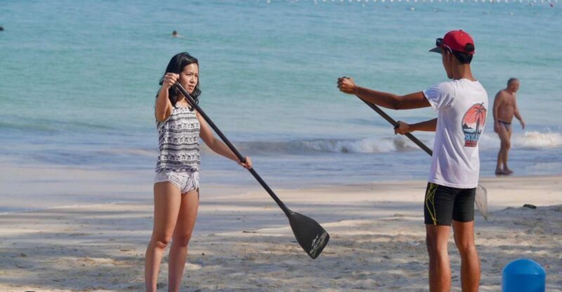 Bang Tao Beach: SUP Lesson - Time, Group Size, and Flexibility