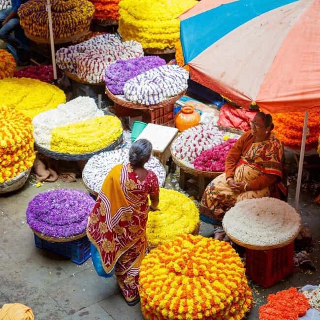 Bangalore: Flower Market, Pete, Palace, & Fort Walking Tour - The Itinerary in Detail