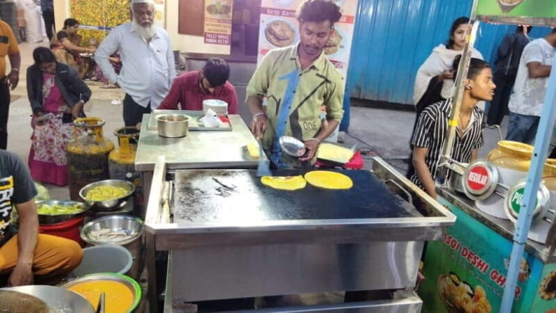 Bangalore- Food street walk and market visit in evening - A Deep Dive into the Bangalore Food Street and Market Experience