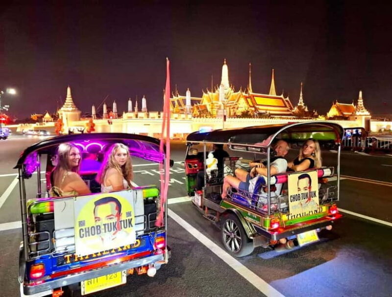 Bangkok: 2-hour Old City Night Food Tasting on CHOB TUK TUK - The Sum Up