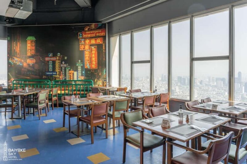 Bangkok: Baiyoke Sky Dinner Buffet Bangkok Sky 76th/78th - An Expectation of Elevated Dining and City Views