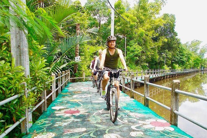 Bangkok Bang Krachao Island Countryside Bicycle Tour with Lunch - Key Points
